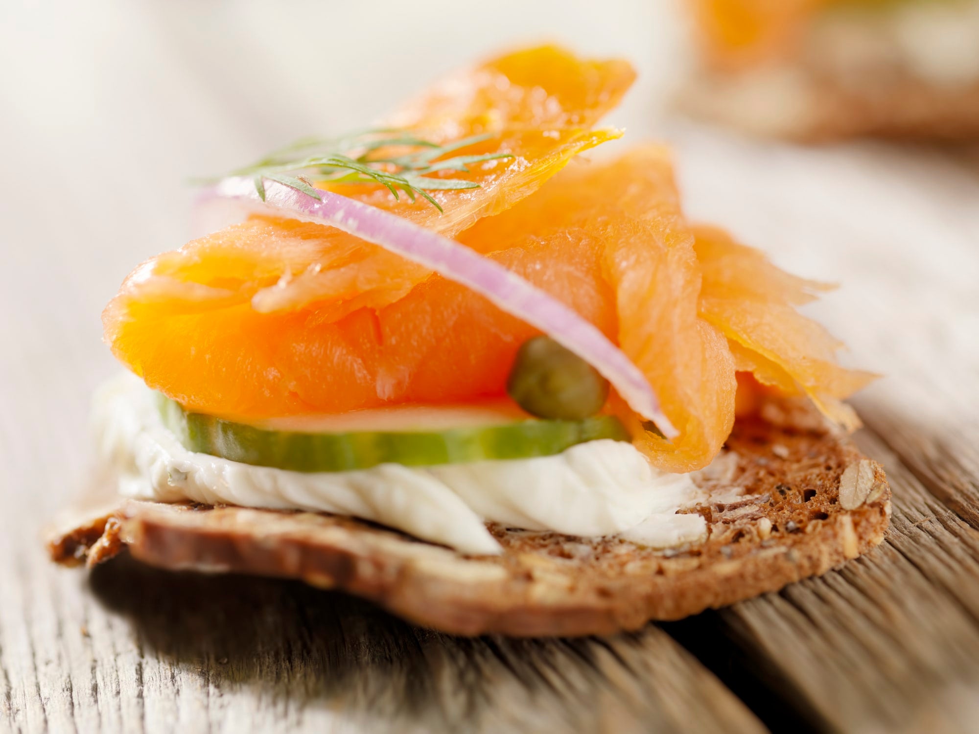 Smoked Salmon Canapes – Duke's Mayo