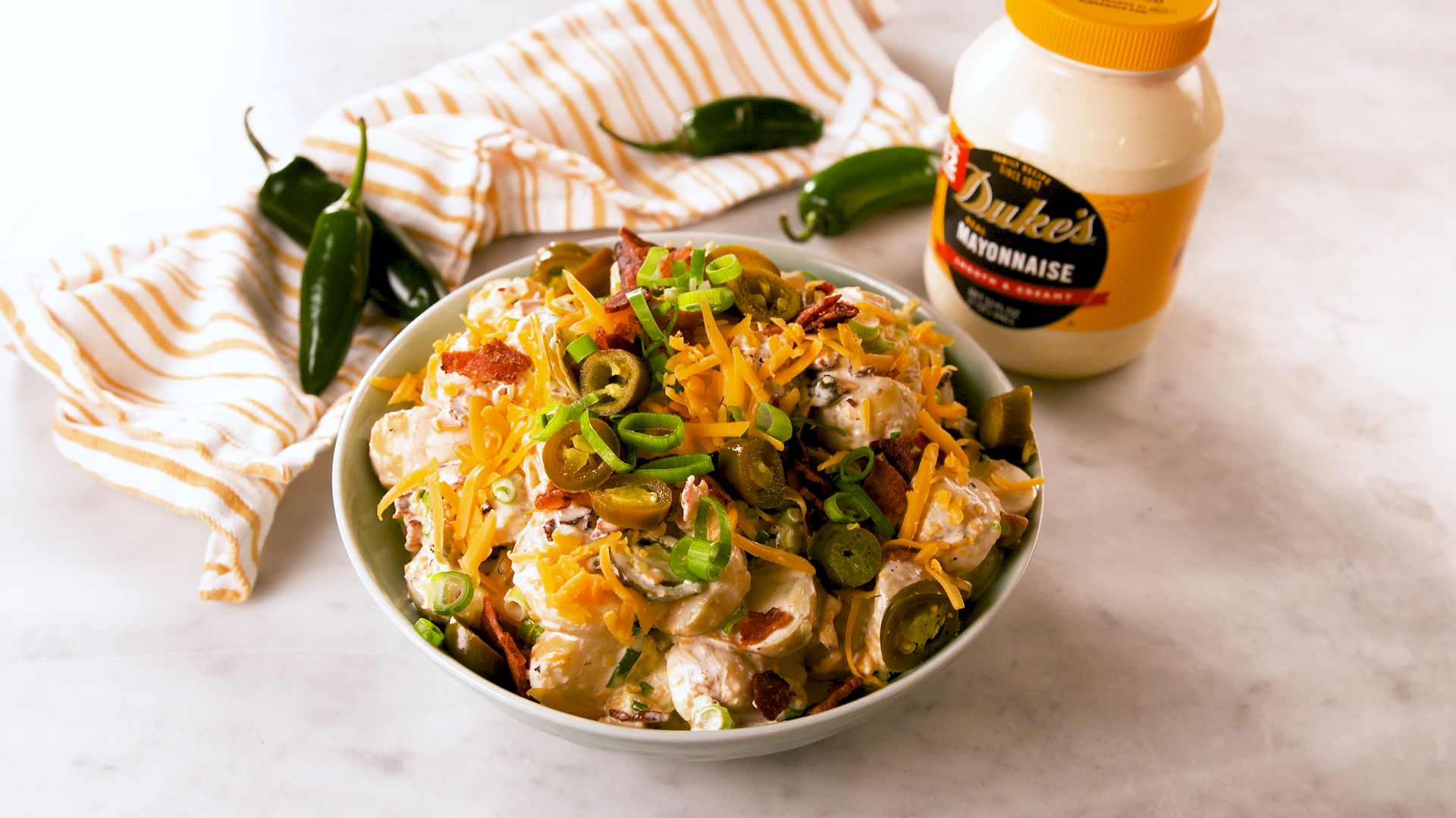 Jalapeno-Cheddar Potato Salad – Duke's Mayo